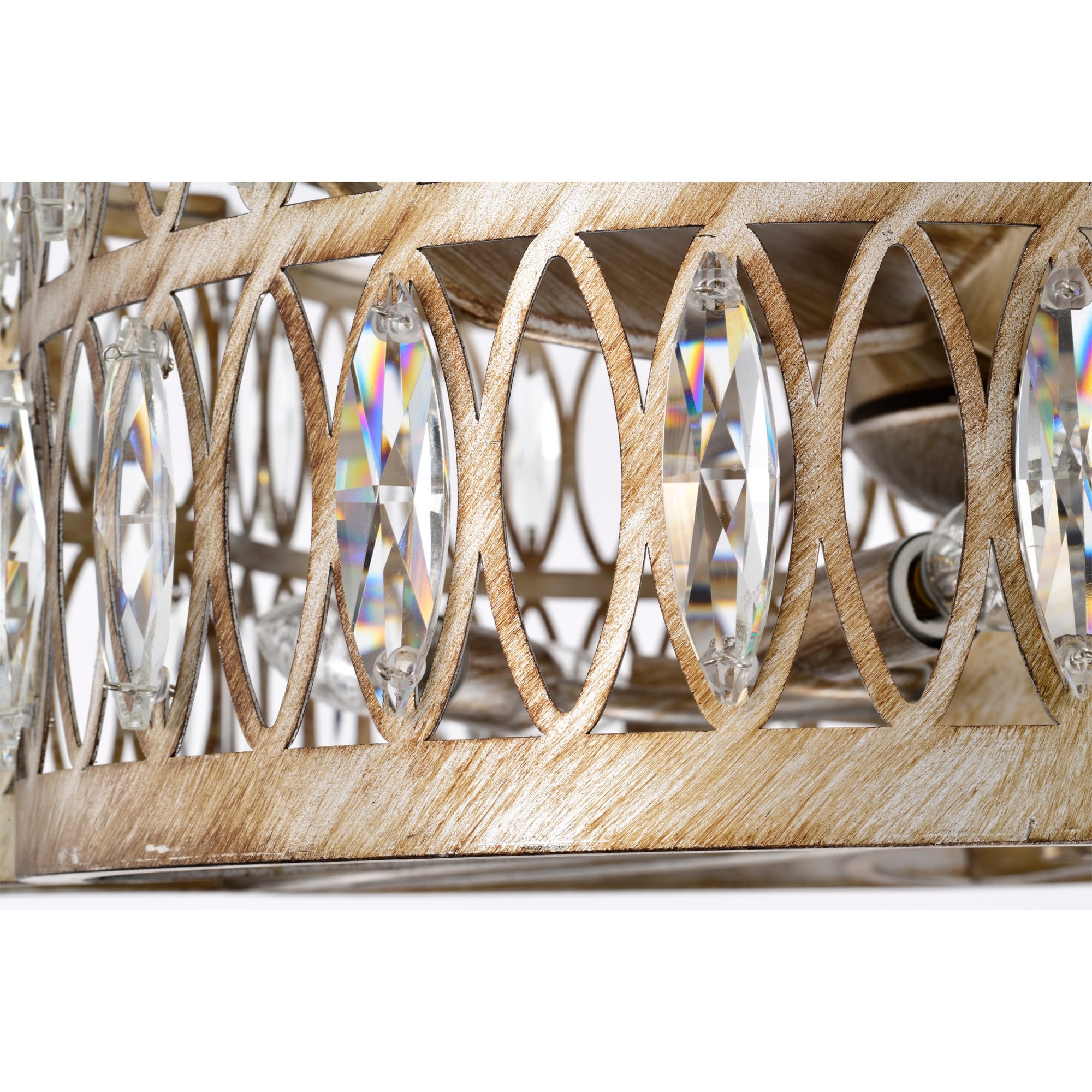 Onyx Antique Gold Finish Modern-Contemporary Crystal Ceiling Fandelier - Bed Bath & Beyond ...