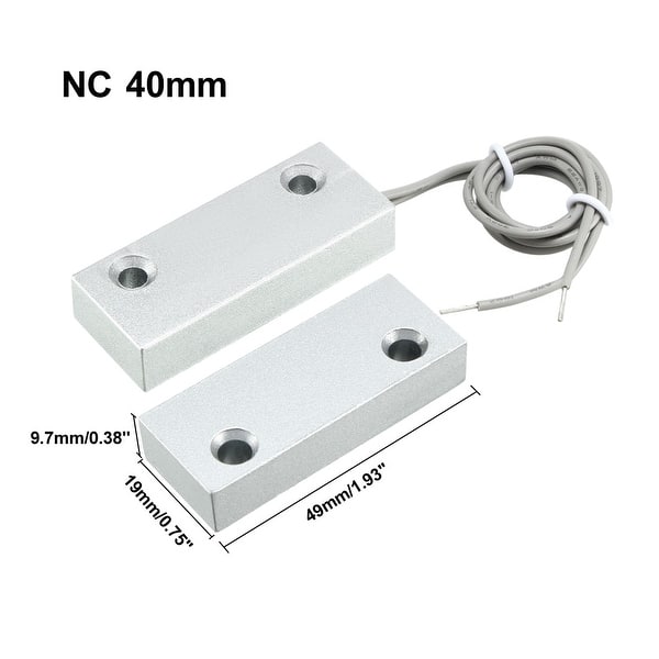 MC-59 NC Alarm Rolling Gate Garage Door Contact Magnetic Reed Switch ...