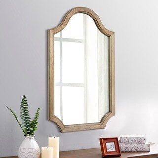 WallBeyond 33 inch Wood Frame Mirror - 33 inch height - Bed Bath ...