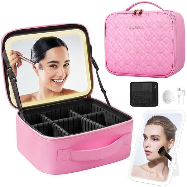 illuminated makeup case