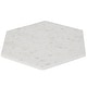 Industry Tile 8x10 Hexagon Spark White Porcelain Tile - Bed Bath ...
