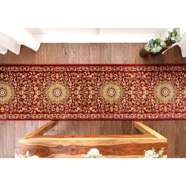 Custom Size Runner Timeless Aviva Traditional Stair Rug - Bed Bath ...