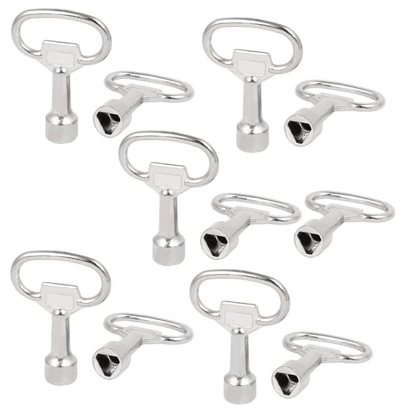 Triangle Socket Spanner Key 11pcs for 9.5x8.5mm Triangular Panel Lock ...