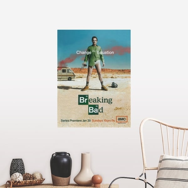 breaking bad poster framed