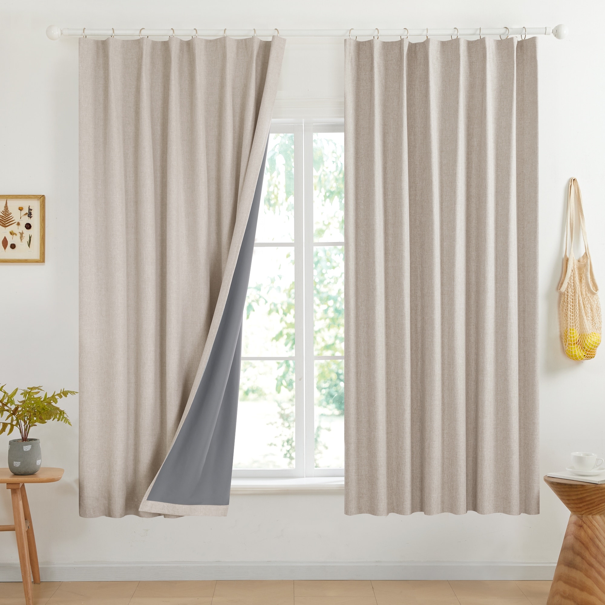 Blackout, Back Tab Curtains - Bed Bath & Beyond