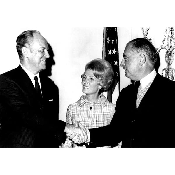 Walter Annenberg With His Wife And Secretary Of State William P Rogers ...