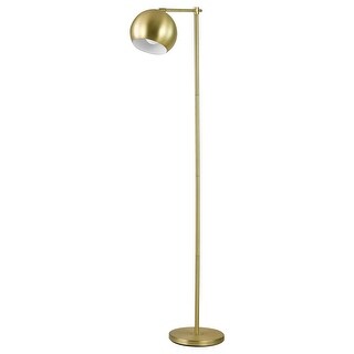 Brass Task Floor Lamp - Gold - Bed Bath & Beyond - 41502764