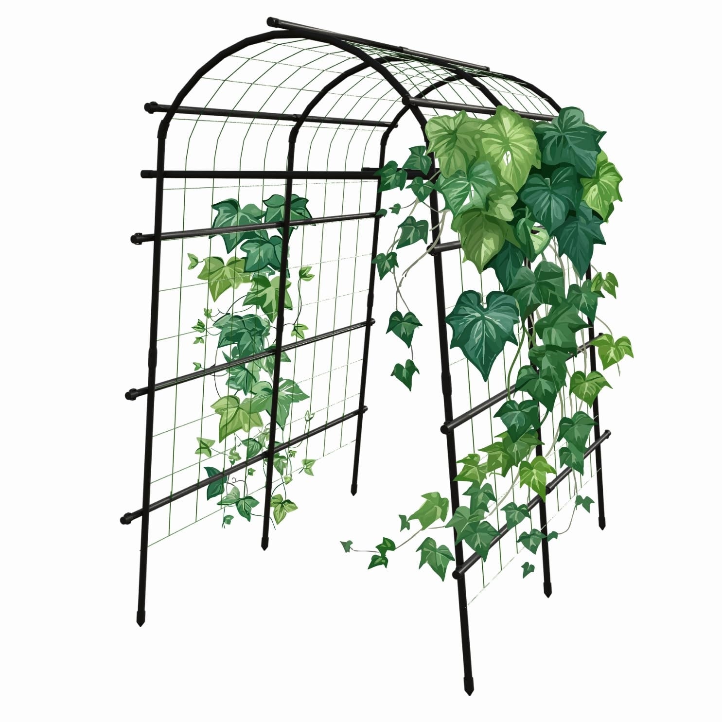 Extra Tall Garden Arch Trellis 7-Foot Tall Garden Arch Trellis For ...