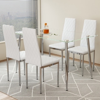 Simple Living Dining Table Set for 4, Breakfast Corner - Bed Bath ...