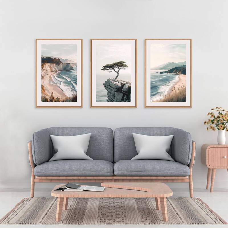 Summer Ocean Wall Decor, Southwestern Beach Wall Painting - Overstock ...