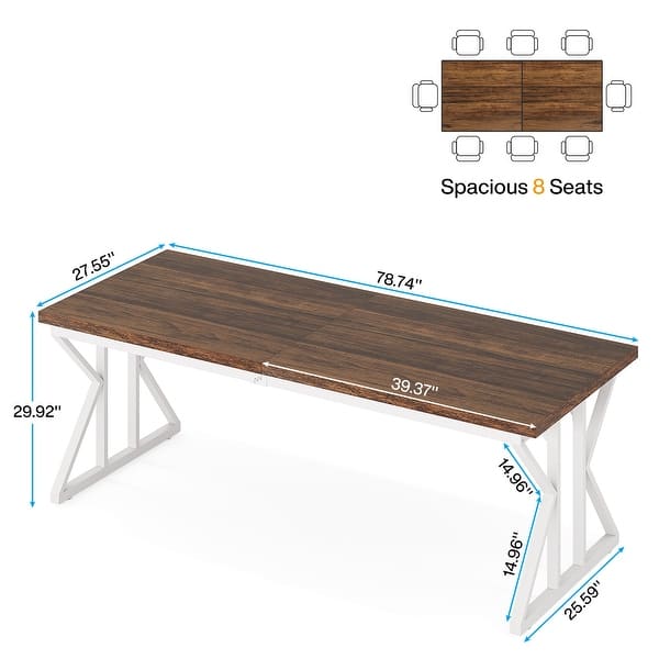 6FT Conference Table Meeting Room Table - On Sale - Bed Bath & Beyond ...