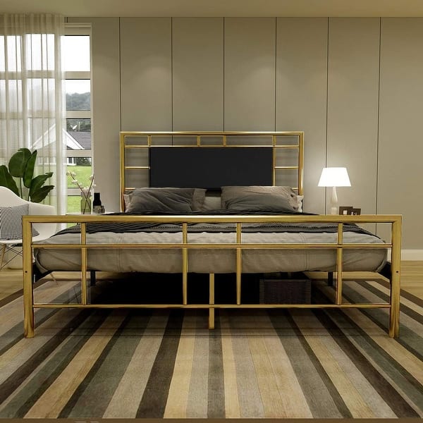 black bed frame designs