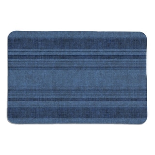 Laural Home Big Sky Denim Memory Foam Rug - Bed Bath & Beyond - 42917572
