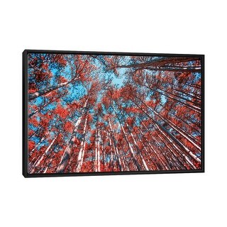 iCanvas "Red Trees I" by Igor Vitomirov Framed - Bed Bath & Beyond ...
