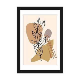 iCanvas "Minimalistic Twig Shapes" by Merle Callesen - Bed Bath ...