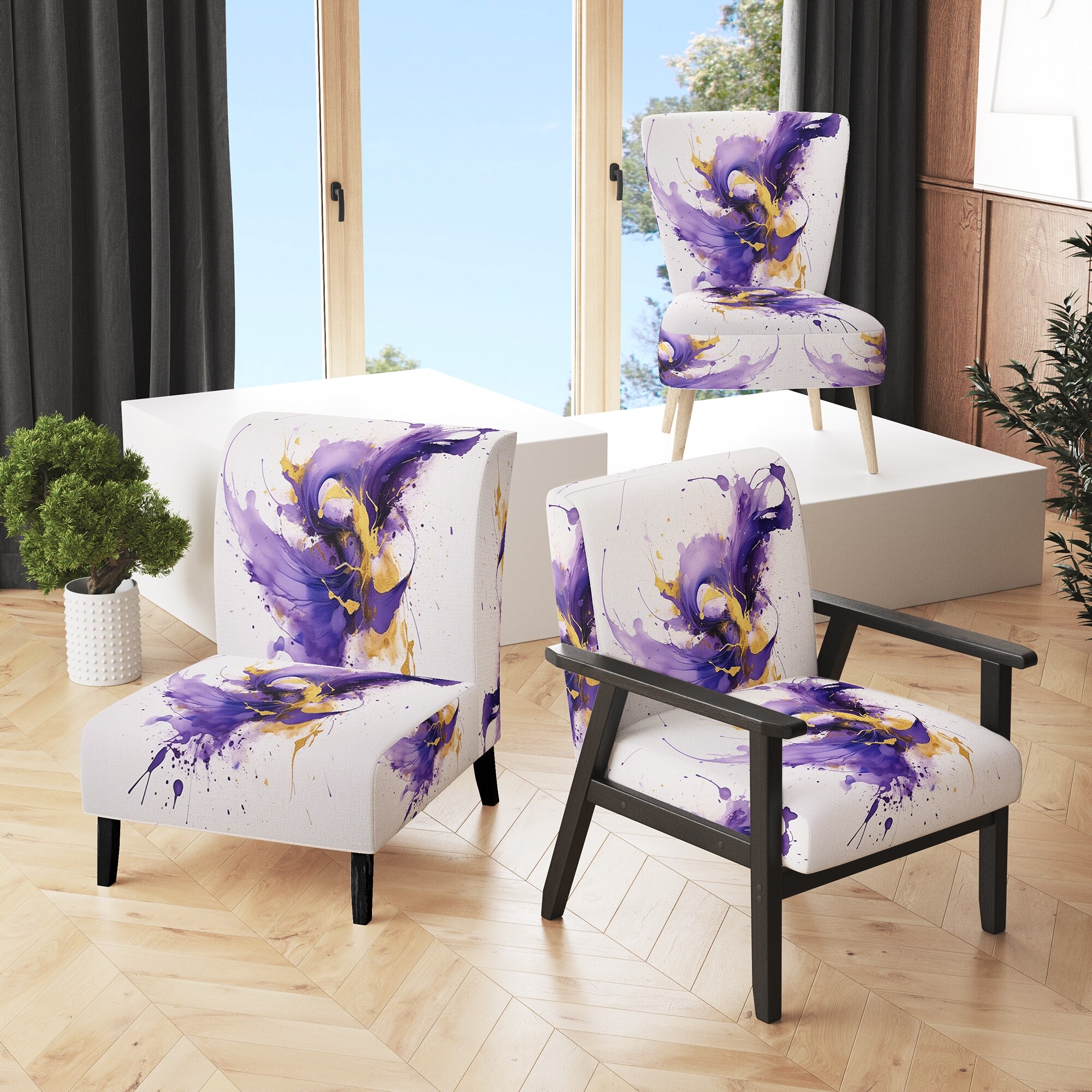 Purple Accent Chairs - Bed Bath & Beyond