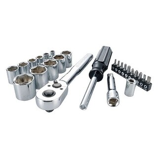 Craftsman Socket Wrench Set,3/8" Drive,24 Pieces CMMT12012 - 1 Each ...