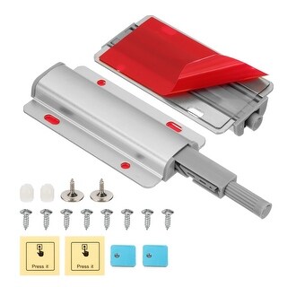 Magnetic Push Latches, Push to Open Door Latch Cabinet Hardware Hidden ...