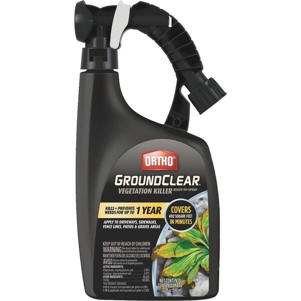 Ortho 0436806 GroundClear Vegetation Killer, Ready-To-Spray, 32 Oz ...