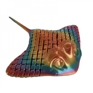3D Printed Colorful Manta Ray Figurine - Bed Bath & Beyond - 42336403