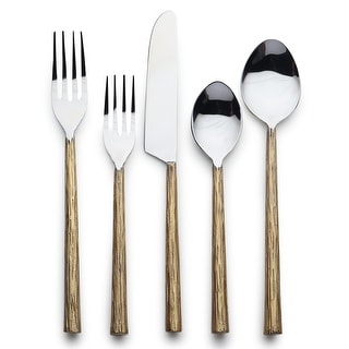 Inox Artisans Vinear Flatware, 5- Pc. Place Setting - Bed Bath & Beyond - 41450115