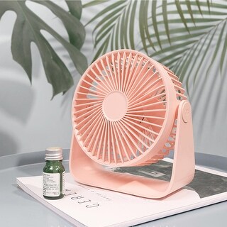 Usb Desktop Fan Aroma Diffuser 360 Adjustable 30Db Low Noise ...
