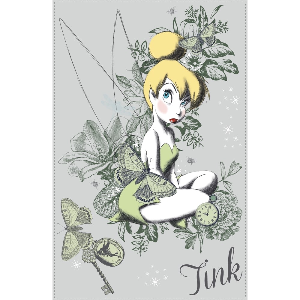 tinkerbell mural