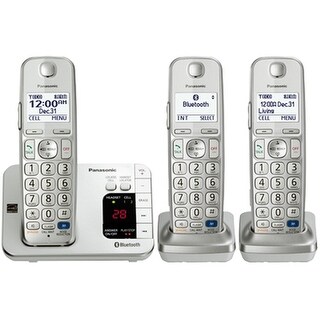 Panasonic Kx-Tge263s Link2cell Bluetooth Enabled Phone With Answering ...