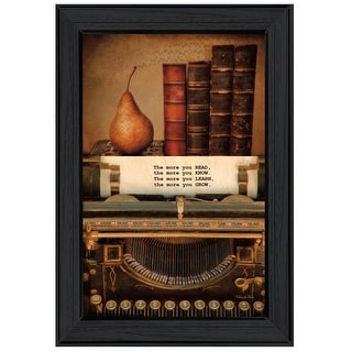 Read Know Learn Grow 2 Black Framed Print Wall Art - Bed Bath & Beyond ...