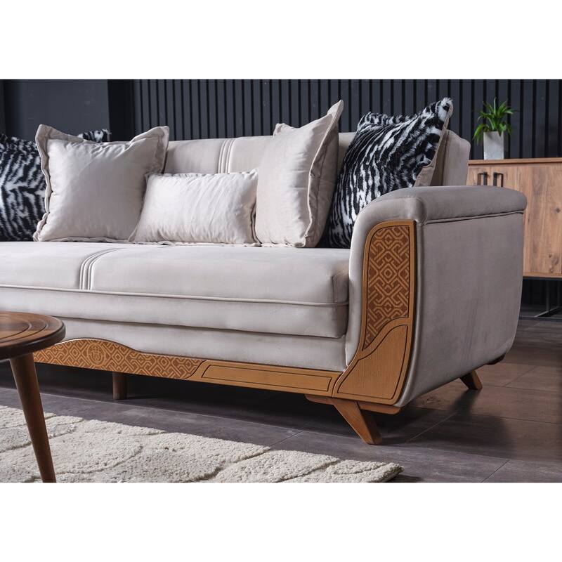 Alliance Modern One Sofa One Love Seat And Two Chairs Living Room Set ...