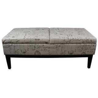 19.5" Tall Storage Bench - Bed Bath & Beyond - 43095243
