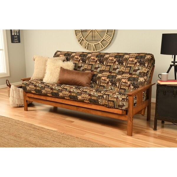 Porch Den Kern Full size Futon Frame and Mattress Set On Sale Bed Bath Beyond 7734907