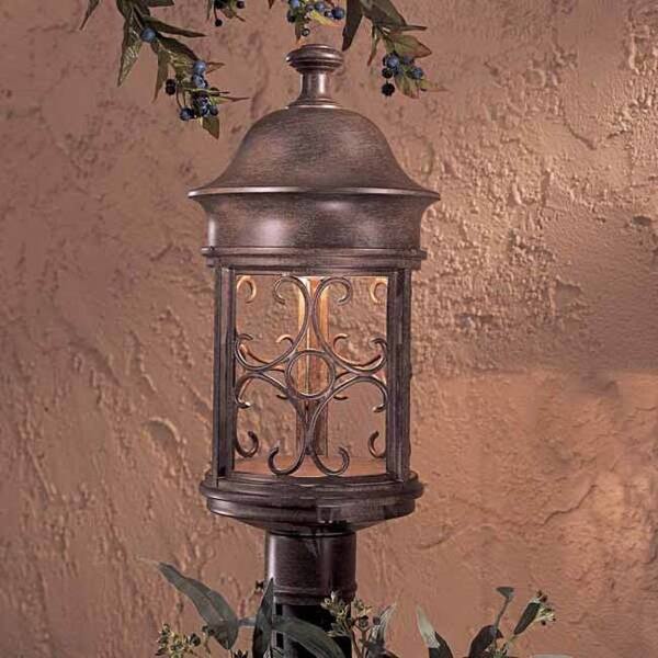 The Great Outdoors 1 Light Dark Sky Post Light from the Sage Ridge ...