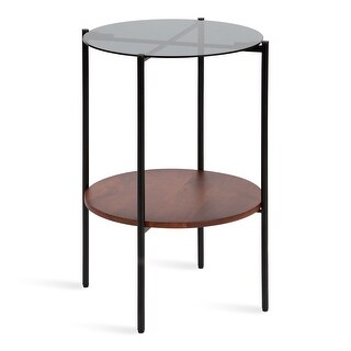 Side table small Space Stylish and Versatile Plastic Round Side Table ...