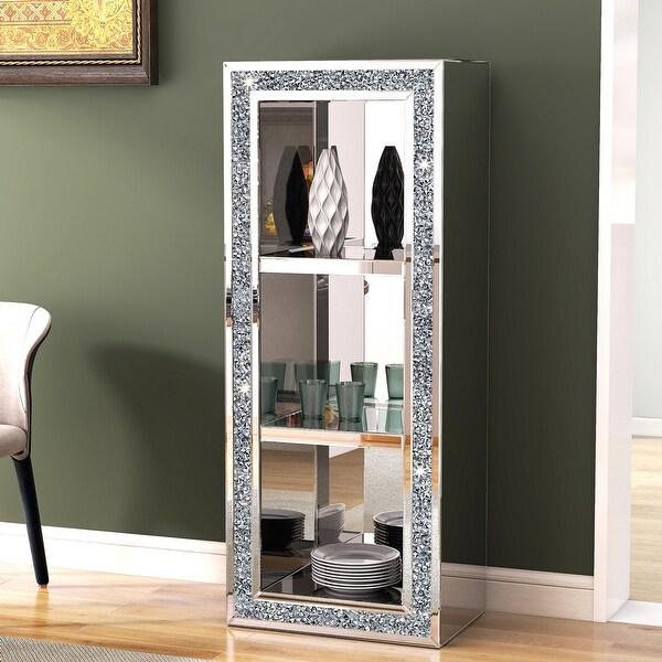 Crushed diamond corner unit store