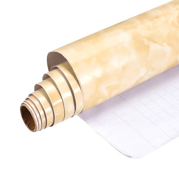 Marble Contact Paper 600x1000mm PVC Sticky Wallpaper Brown Marble 4pcs ...