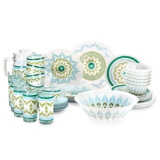 Luminarc 44 Piece Malena Glass Tea and Dinnerware Set for 6 - Bed Bath & Beyond - 31758355