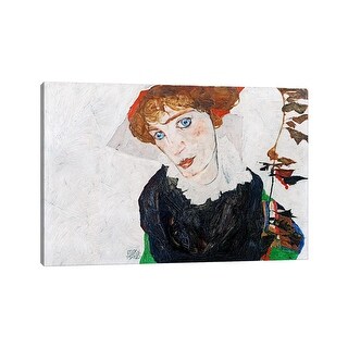 iCanvas "Portrait of Wally Neuzil" by Egon Schiele Canvas Print - Bed ...