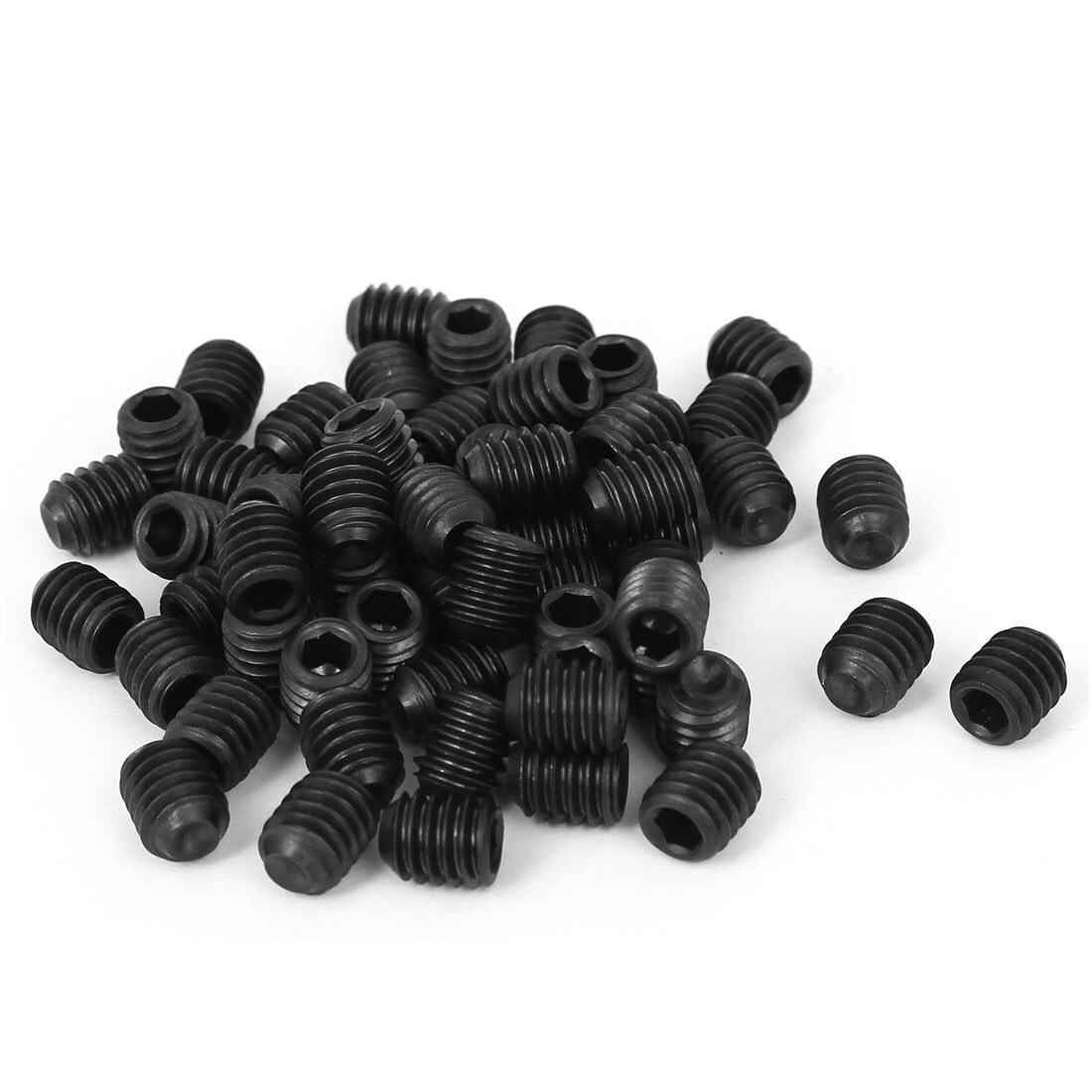 Set Screws NEW SOCKET SET SCREW 5 16 18 X 2 1 4 CUP POINT BLACK ALLOY 6