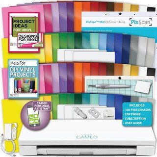 Silhouette Cameo 3 Machine Bundle Oracal Vinyl Xfer Ppr Designs Tools ...