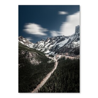 Americanflat - Cascade Pass by Torrey Merritt - 16"x20" Poster Art ...