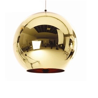 Sphere Gold Pendant Light (one time deal) - Bed Bath & Beyond - 33842326