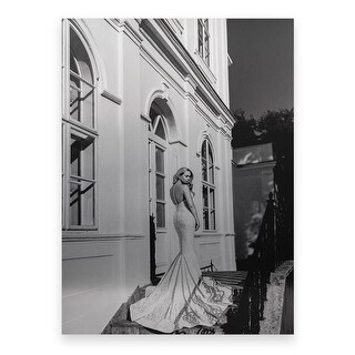 Martin Krystynek 'Janina' Floating Brushed Aluminum Art - Bed Bath ...