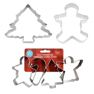Specialty Christmas Cookie Cutter Set - Silver - Bed Bath & Beyond ...