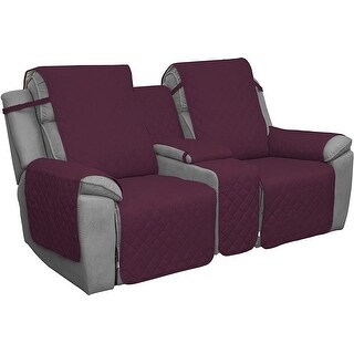 Cover with Console Reversible Couch Cover for Living Room - Bed Bath ...