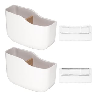 Remote Control Holder Wall Mounted Organizer Hole-Free Storage Box with ...