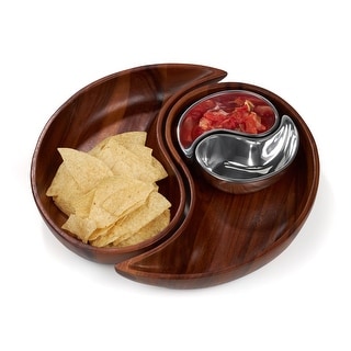 Nambe Yin Yang Chip And Dip - Bed Bath & Beyond - 40770869