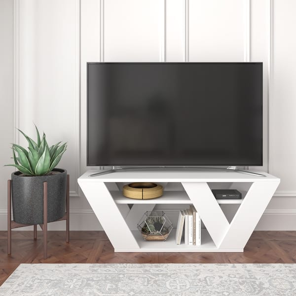 Todd Modern TV Stand - 11.81'' H x 43.31'' W x 15.75'' D - Bed Bath ...