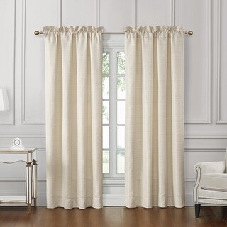 Waterford Valetta Ivory Window Panels - 50x84 - Bed Bath & Beyond ...
