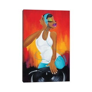 iCanvas "Hey Ms. DJ" by Tiffani Glenn Canvas Print - Bed Bath & Beyond ...